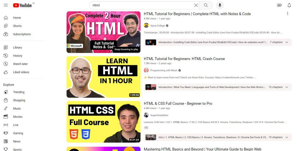 HTML: 10 Free Resources To Learn HTML - Veeble Hosting