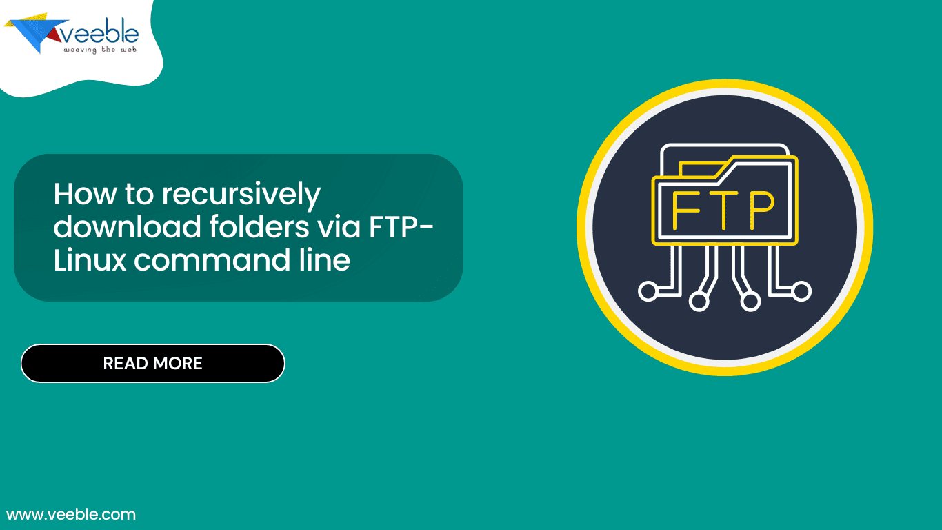 How to recursively download folders via FTP-Linux command line