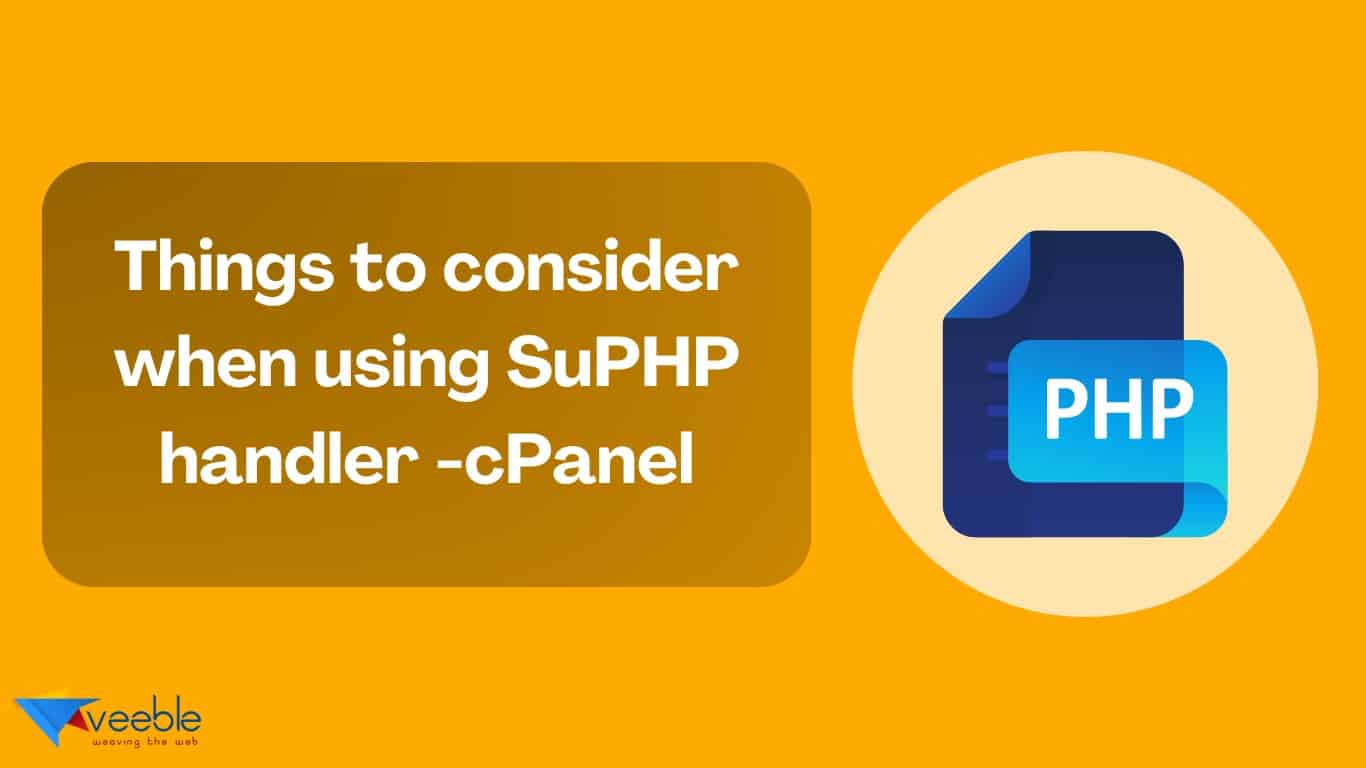 SuPHP - Veeble Knowledge Base