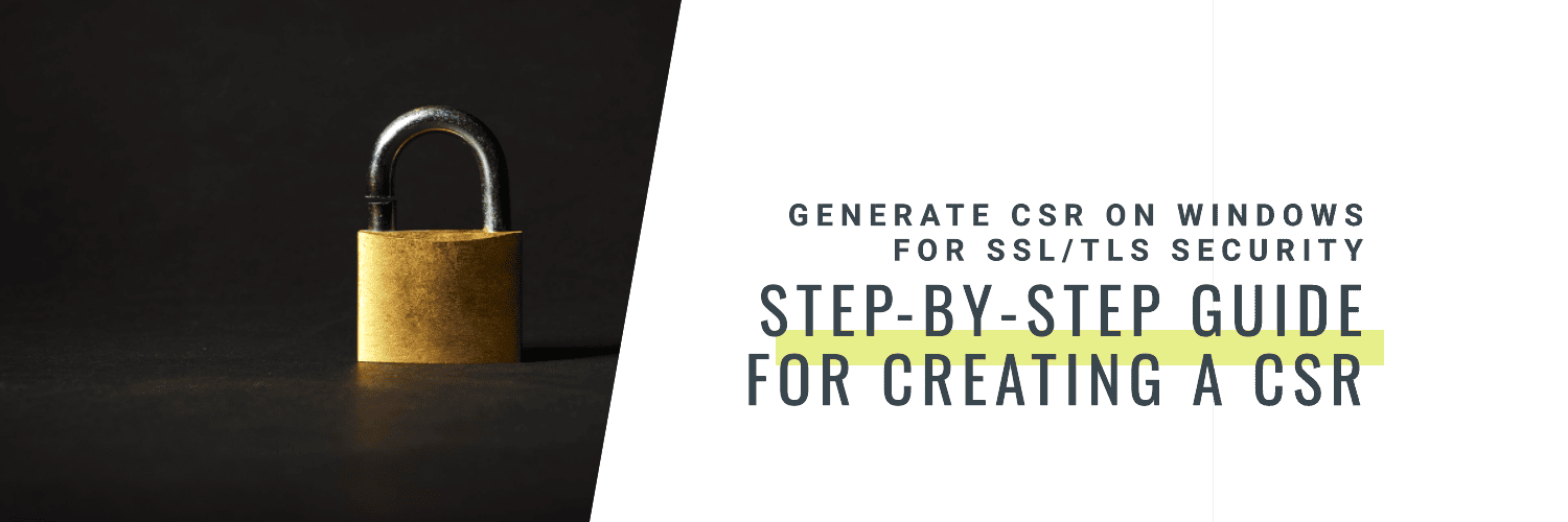 How to Generate CSR in Windows - Veeble Hosting