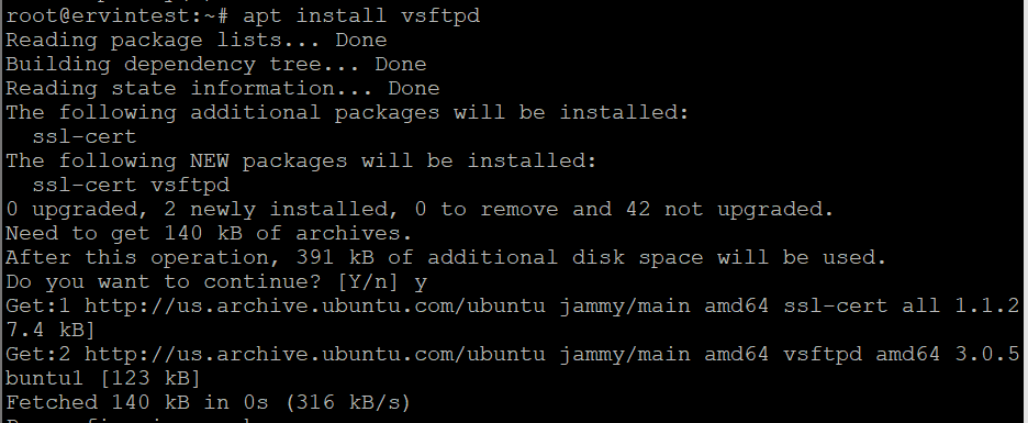 How to Install and Configure VSFTPD on Ubuntu - Veeble Hosting