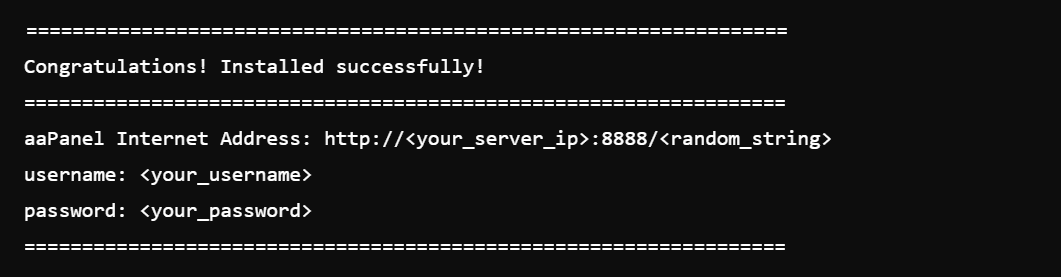 How to Install aaPanel on Linux - Veeble Hosting