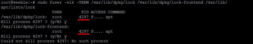 Quick Fix: Unable to lock the administration directory (/var/lib/dpkg)