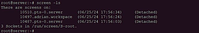 Linux Screen Command: Installation, Usage, Examples - Veeble Hosting