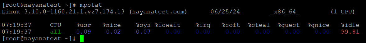 How to monitor CPU usage in linux - Veeble Hosting