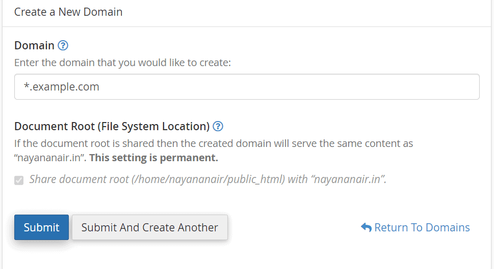 How To Set-Up Wildcard Domains - Veeble Hosting