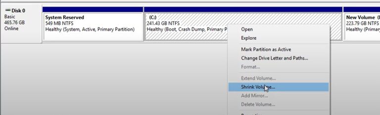 How To Fix The Issue Unable To Shrink Partition In Windows Veeble Hosting