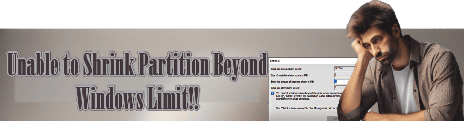 How To Fix The Issue Unable To Shrink Partition In Windows Veeble Hosting