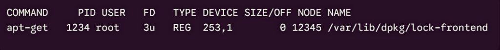 Fix: E: Could not open lock file /var/lib/dpkg/lock-frontend